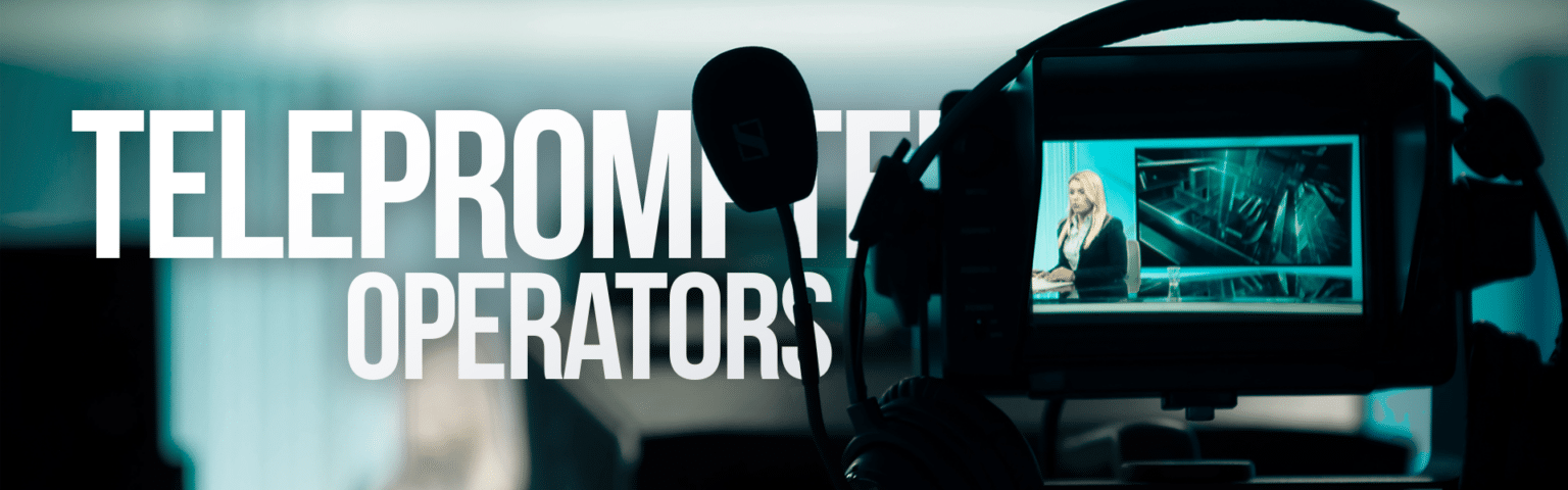 Teleprompter Operator | What Is A ...